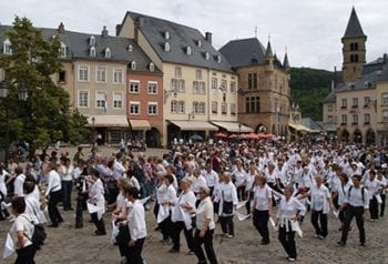 Echternach: Luxembourg's hopping mad procession