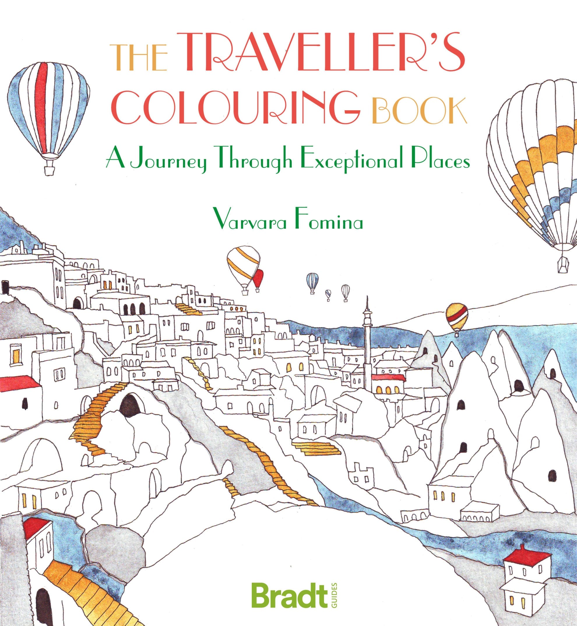 The Traveller's Colouring Book | Bradt Guides