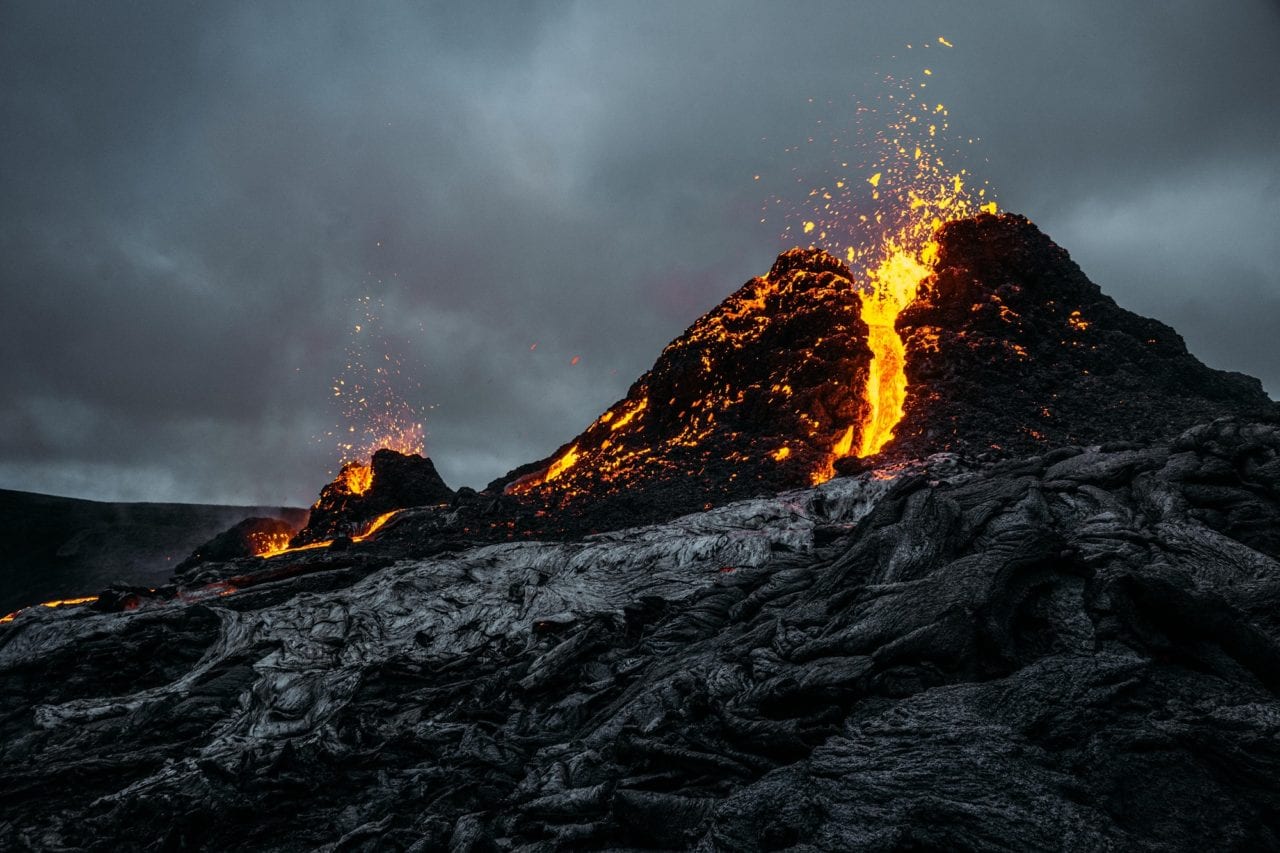Hiking to Fagradalsfjall, Iceland's erupting volcano