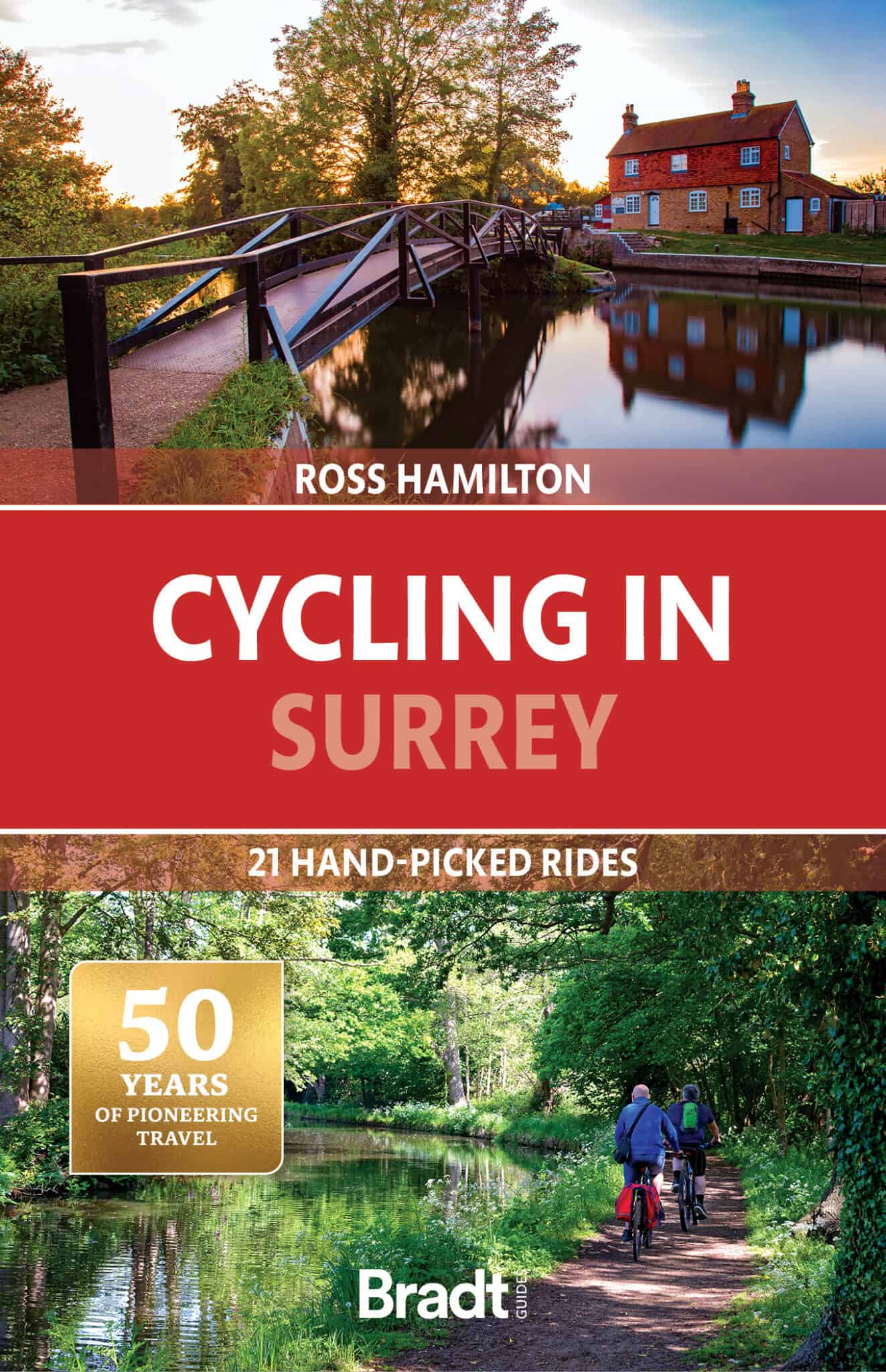 The Best Surrey Cycling Guidebook from Leading Publisher Bradt